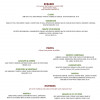 Dinner Menu | Zucchini's Restaurant