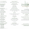 Off-Site Catering & Delivery Menu | Zucchini's Restaurant